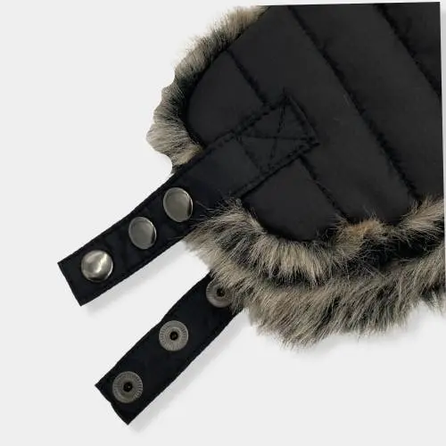 KANUT SPORTS Phoebe's Puffy Trapper Hat - Black