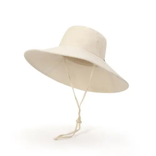KANUT SPORTS Alice Wide Brim Bucket Hat - Papyrus