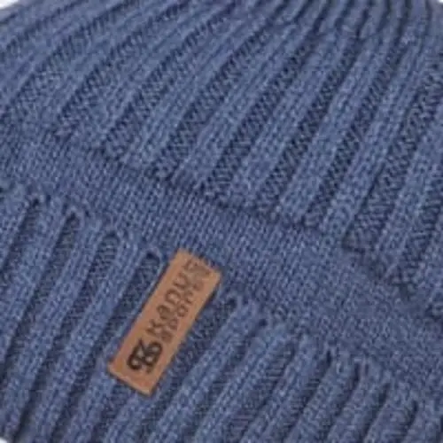 KANUT SPORTS Brazos Ribbed Beanie - Blue