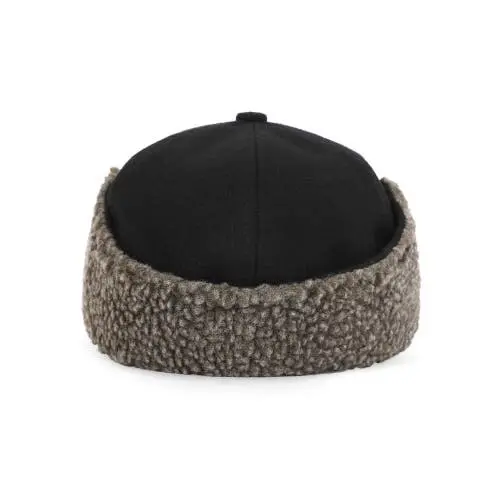 KANUT SPORTS York Berber Earflap Cap - Black