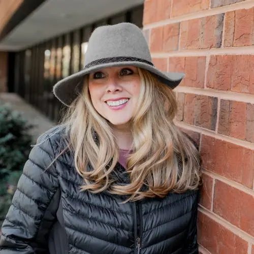 KANUT SPORTS Wool Blend Brim Hat - Heathered Grey