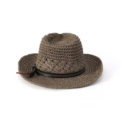 KANUT SPORTS Lakota Western Straw Cowboy Hat - Ash