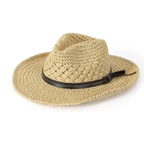KANUT SPORTS Lakota Western Straw Cowboy Hat - Papyrus