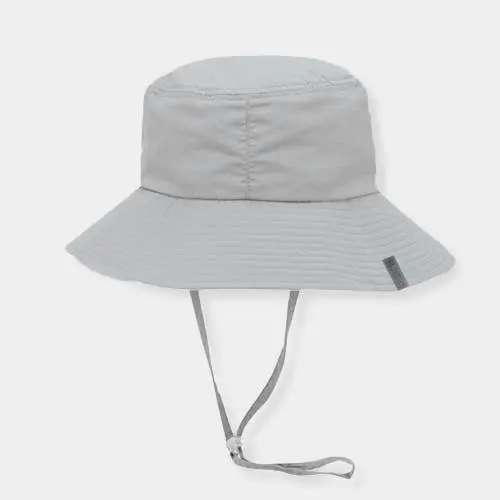 KANUT SPORTS Waterproof Wide Brim Bucket Hat - Light Grey