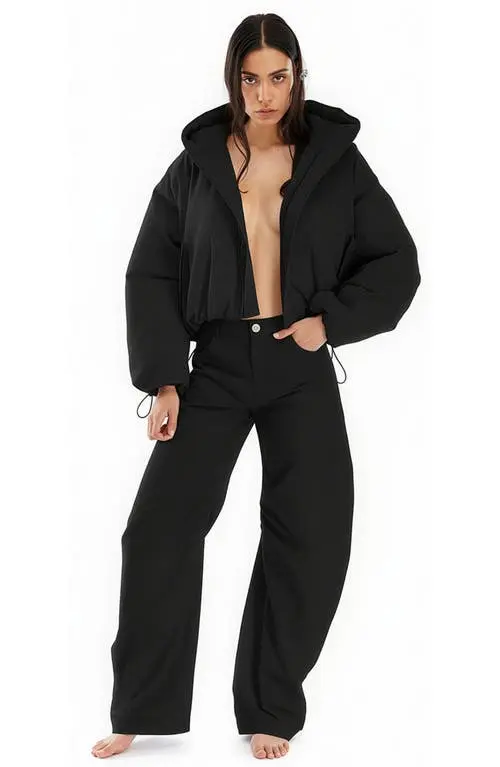 MOTHER OF ALL Juice Crop Bomber - Black