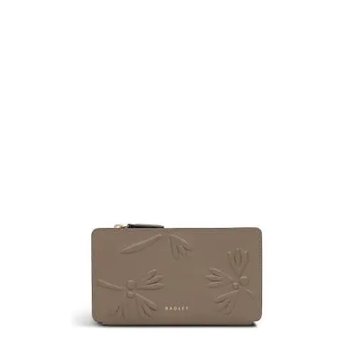 RADLEY Coin Streetdebossed Ziptop Wallet - Coffee