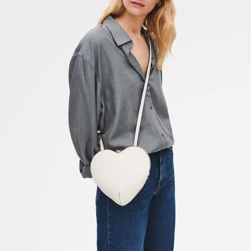 RADLEY Heart Street Ziptop Crossbody Bag - Salt