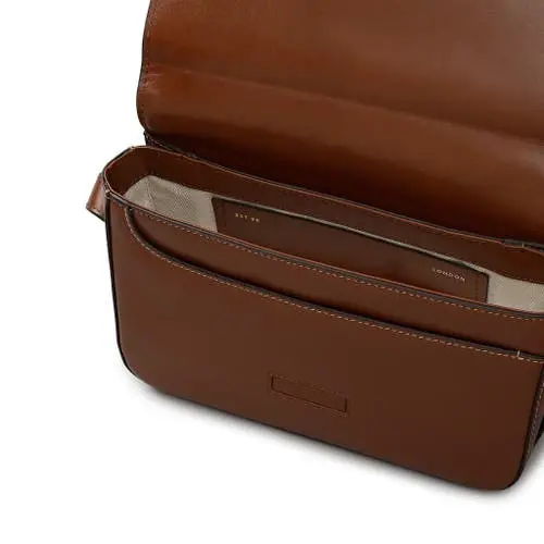 RADLEY Pocket Street Flapover Crossbody Bag - Cognac