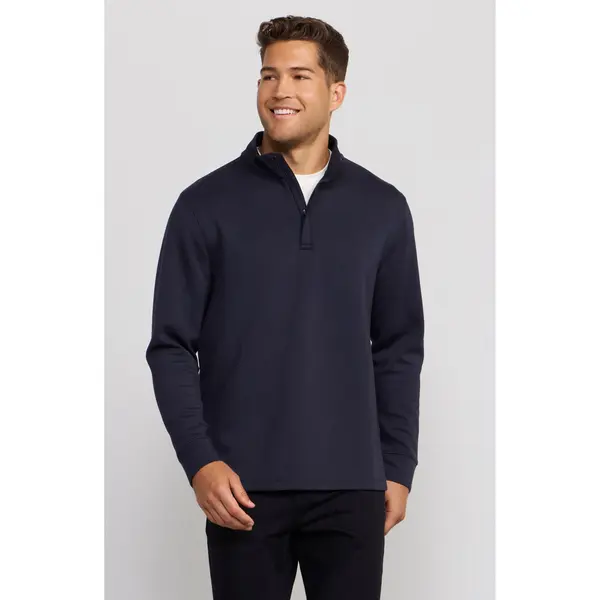 JACK ARCHER Sandwash Quarter-zip - Deep Blue