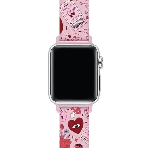 POSH TECH Apple Watch Silicone Band
