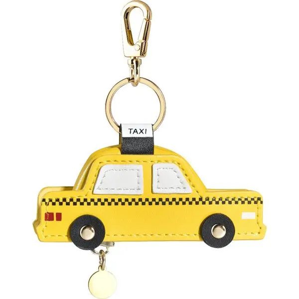POSH TECH Taxi Bag Charm For Airtag - Yellow