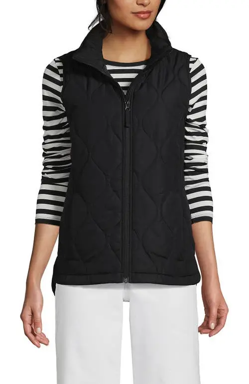 LANDS' END Featherfree Insulated Vest - Black