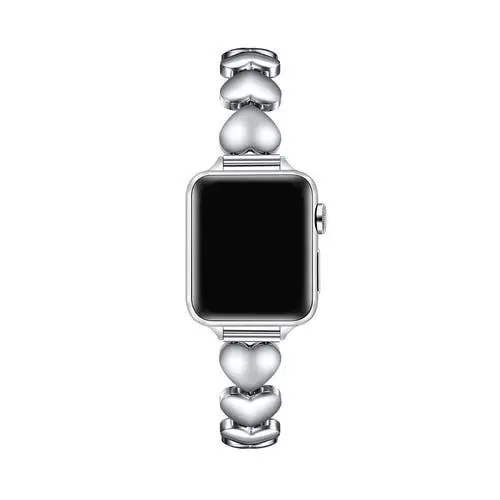 POSH TECH Aphrodite Metal Band For Apple Watch - Silver