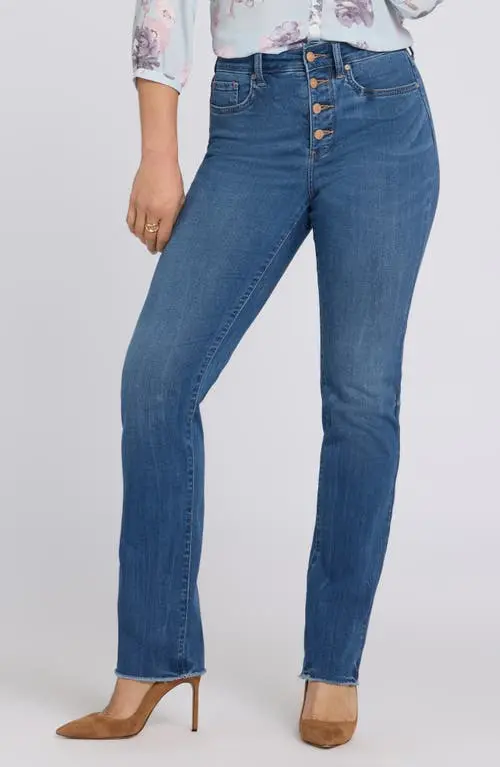 NYDJ Marilyn High-waist Straight Leg Jeans