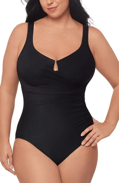 Miraclesuit Escape One-piece Swimsuit - Black