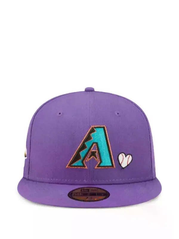 New Era Arizona Diamondbacks Team Heart Baseball Cap - Purple