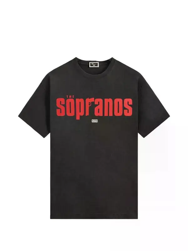 Kith X The Soprano Logo T-shirt - Black