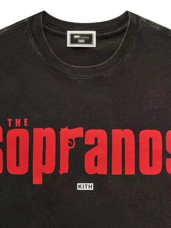 Kith X The Soprano Logo T-shirt - Black