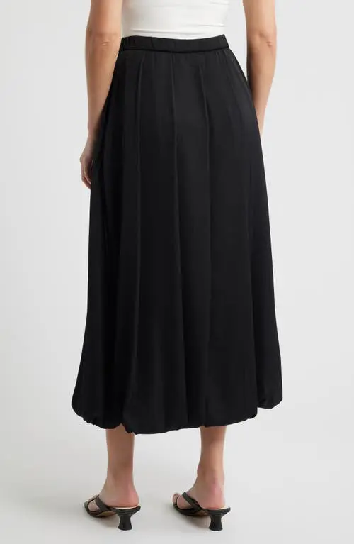 Vince Camuto Pleated Bubble Hem Midi Skirt