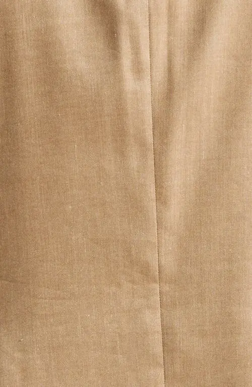 Boglioli K-jacket Double-breasted Linen And Virgin Wool Sport Coat - Sienna