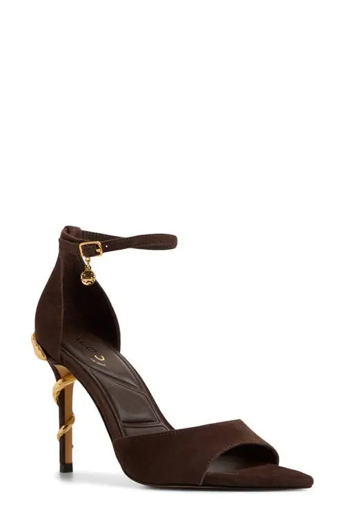 Aldo Medeza Pointed Toe Sandal - Dark Brown