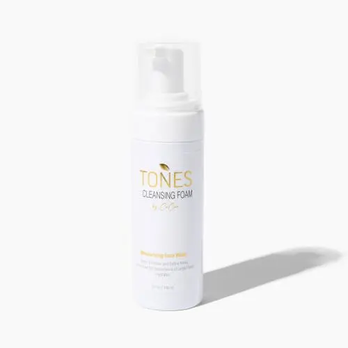 TONES BY COCOA Cleansing Foam With Ahas + Cherry + Watermelon Extract 148ml - With Golden And Black Words