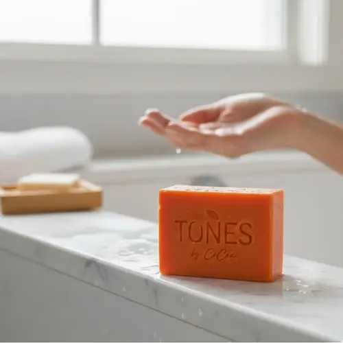 TONES BY COCOA Skin Lightening Kojic Soap + Irish Sea Moss Cleansing Bar