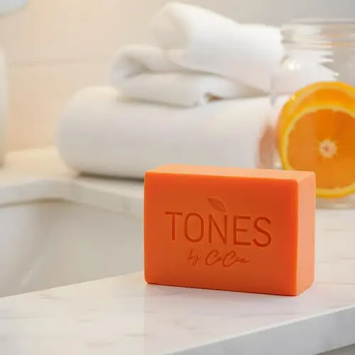 TONES BY COCOA Skin Lightening Kojic Soap + Irish Sea Moss Cleansing Bar