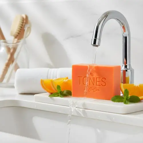 TONES BY COCOA Skin Lightening Kojic Soap + Irish Sea Moss Cleansing Bar