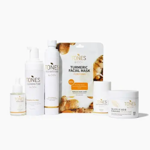 TONES BY COCOA Acne Regimen Kitpore-cleansing & Blemish-reducing Skincare Set - More Than One Product