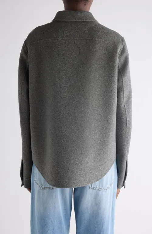 Acne Studios Wool And Cashmere Felt Shirt Jacket