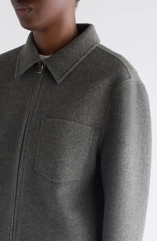 Acne Studios Wool And Cashmere Felt Shirt Jacket
