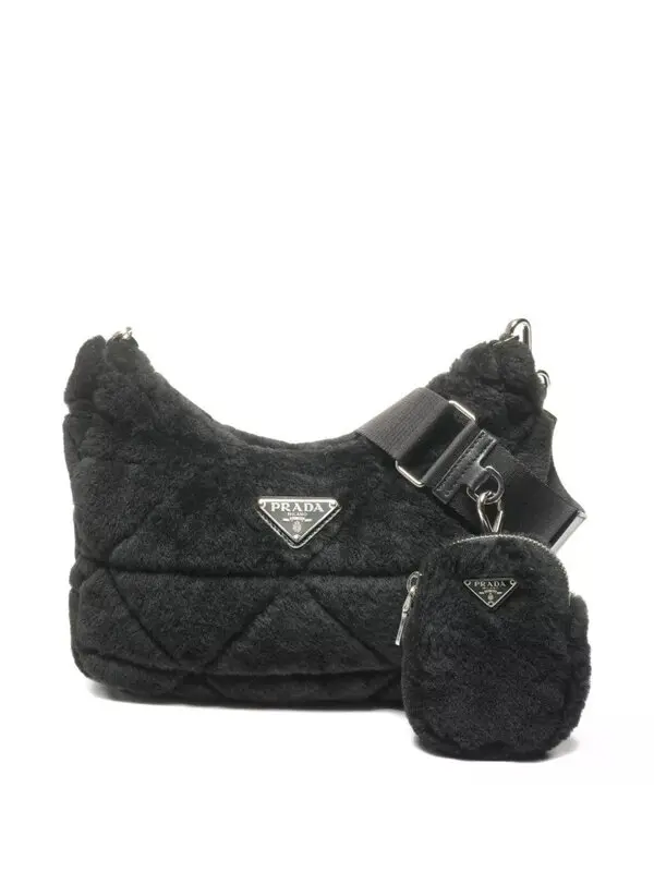 Prada Mouton Shoulder Bag