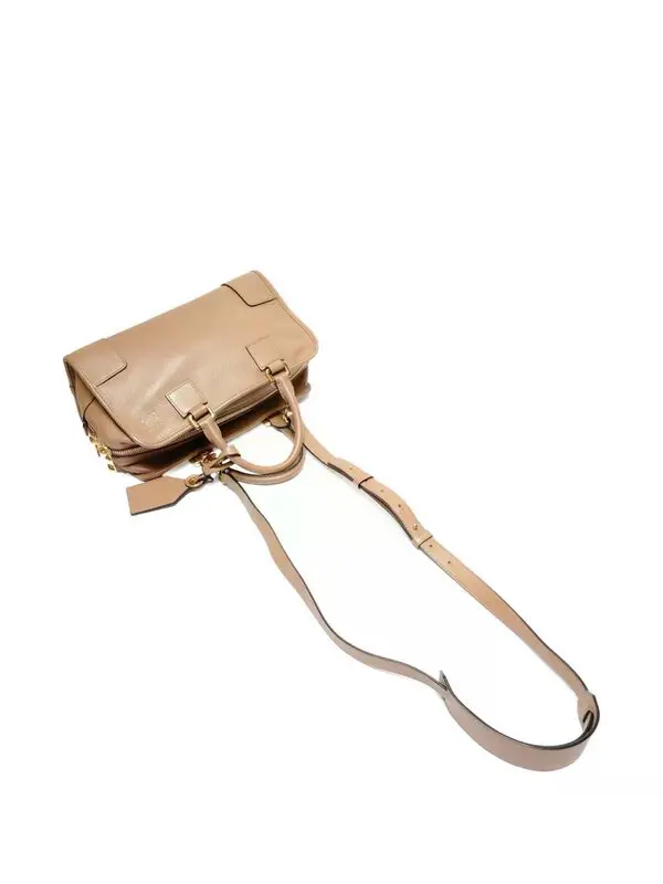 Loewe 2010-2025 Amazona Leather Tote Bag - Brown