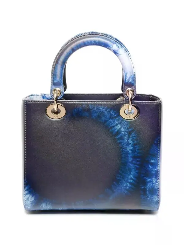Dior Medium Lady Tote Bag - Blue