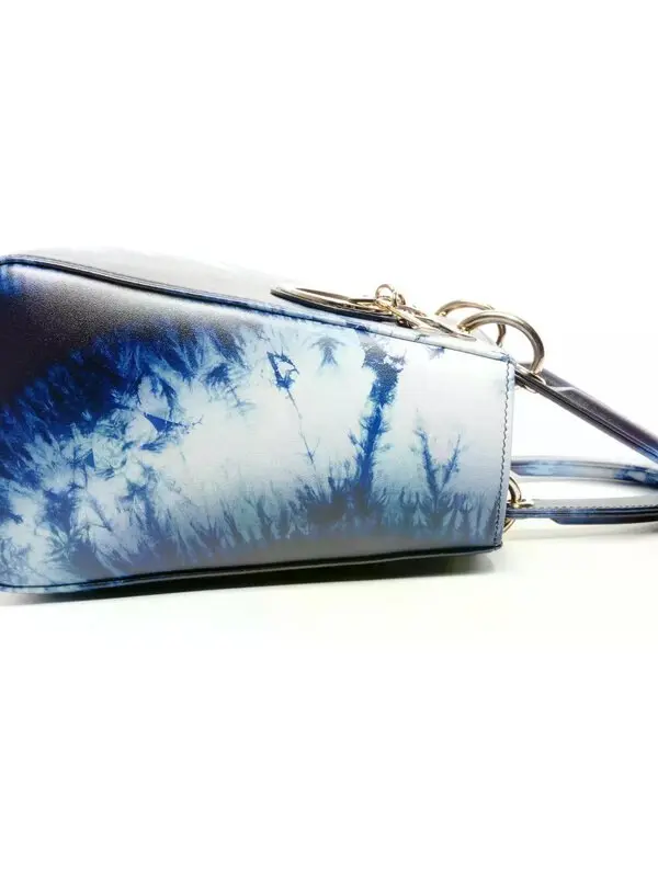 Dior Medium Lady Tote Bag - Blue