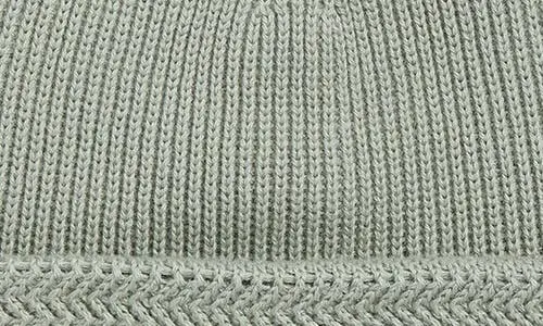 Stone Island Compass Logo Patch Ribbed Beanie