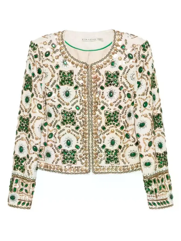 Alice + Olivia Embellished Jacket