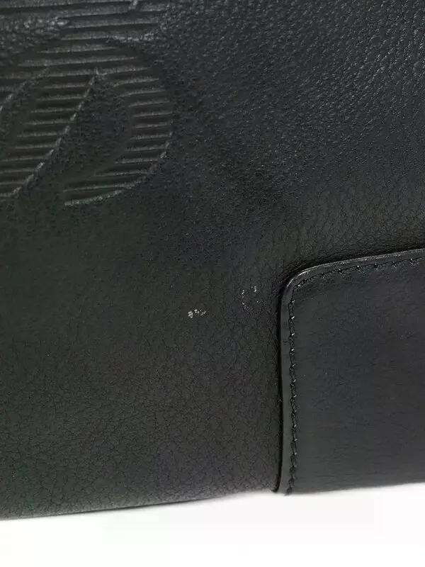 Loewe 2007 Fusta Embossed-logo Tote Bag - Black