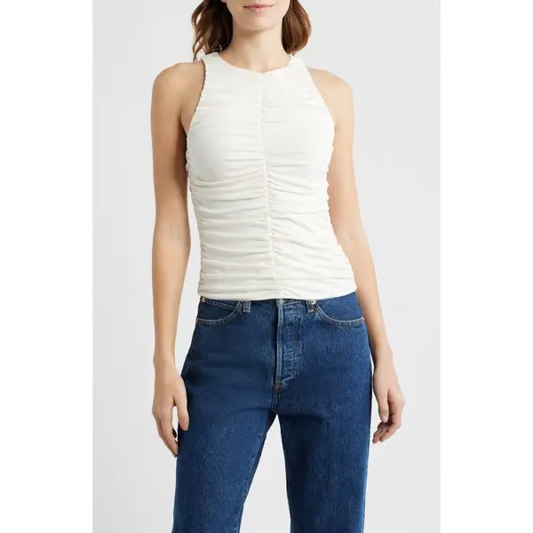 FRAME Ruched Tank