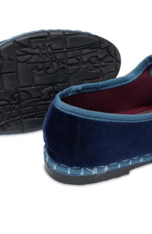 FLABELUS Montague Mary Jane Flat - Azul