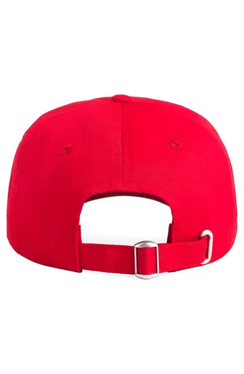 FAVORITE DAUGHTER Valentine Logo Cotton Twill Baseball Cap