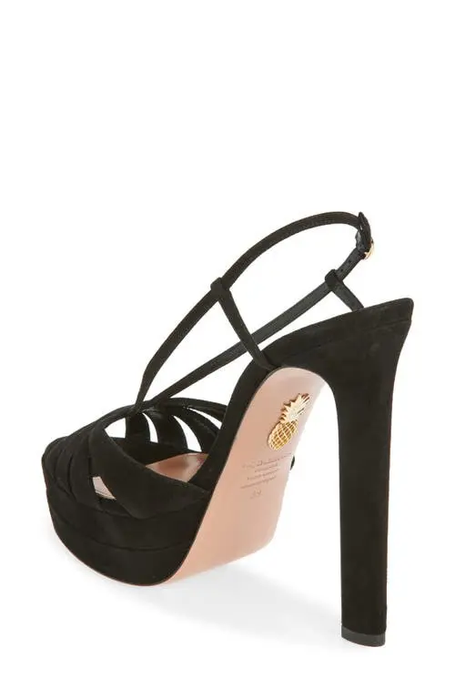 AQUAZZURA Aime Platform Sandals