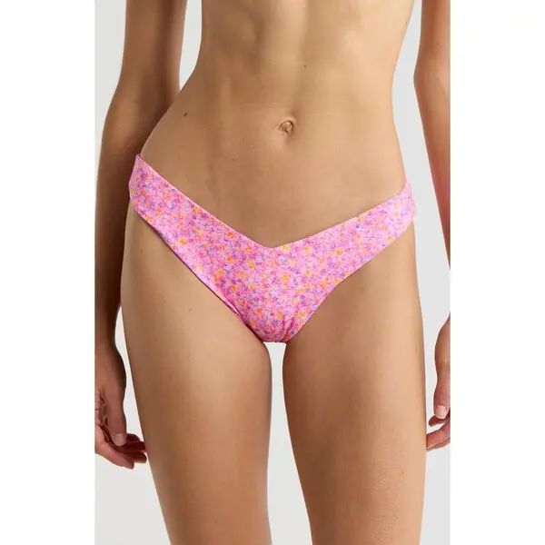 KULANI KINIS V-cut Bikini Bottom - Gelato Bloom