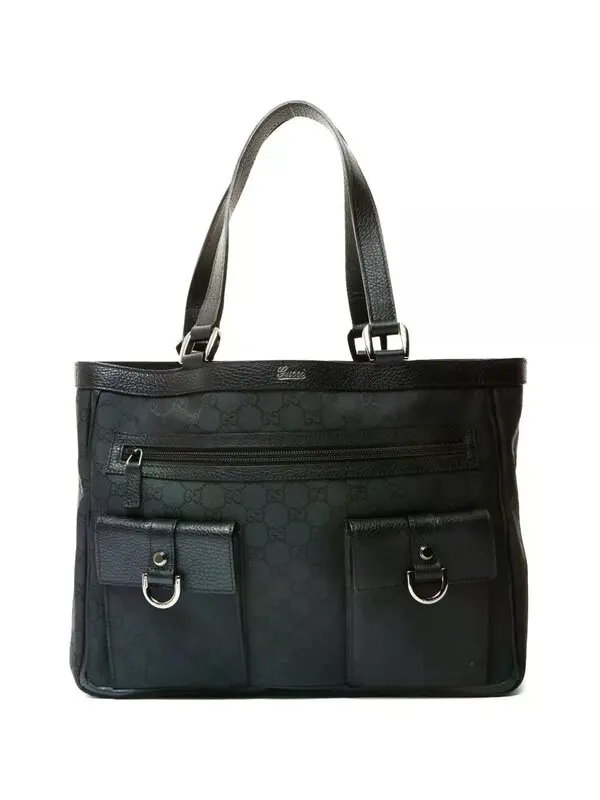 Gucci Abbey Gg-canvas Tote Bag