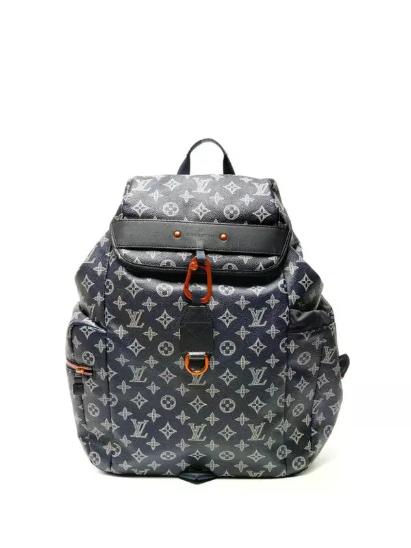 LOUIS VUITTON 2018 Discovery Monogram Backpack - Blue