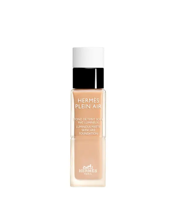 Hermès Plein Air Luminous Matte Foundation - 37w Osier Is A Warm Peach Beige