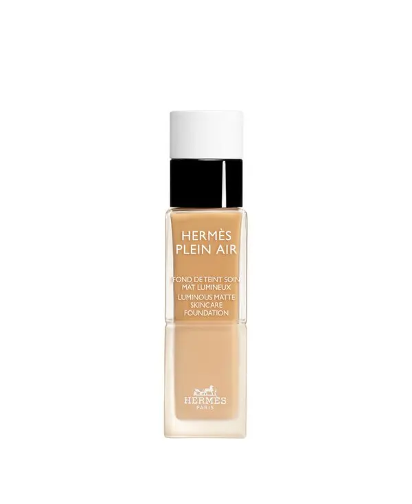 Hermès Plein Air Luminous Matte Foundation - 45c Seigle Is A Cool,slightly Ochre Med
