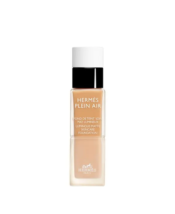 Hermès Plein Air Luminous Matte Foundation - 49w Argan Is A Warm Amber Medium Beige