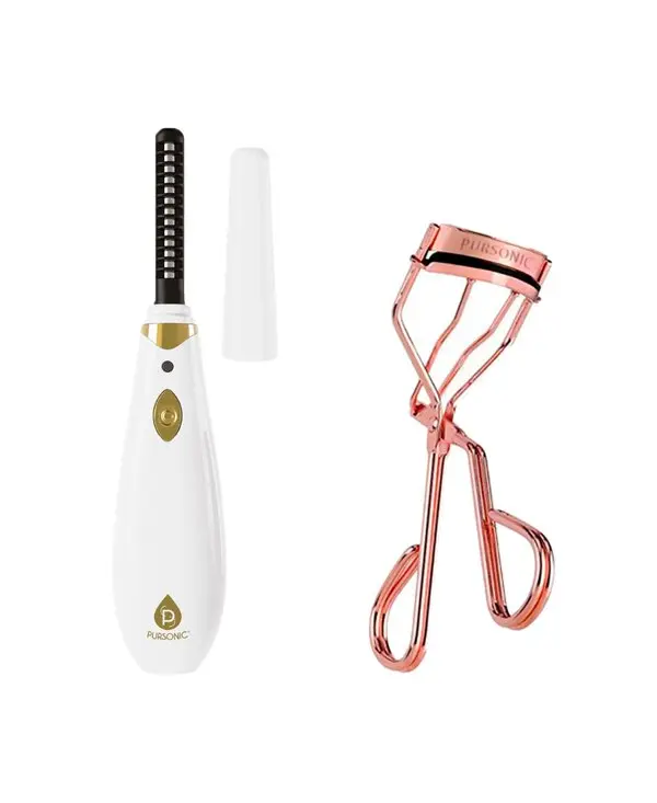 PURSONIC Ultimate Eye Lash Transformation Bundle Effortless Curl & Definition - White